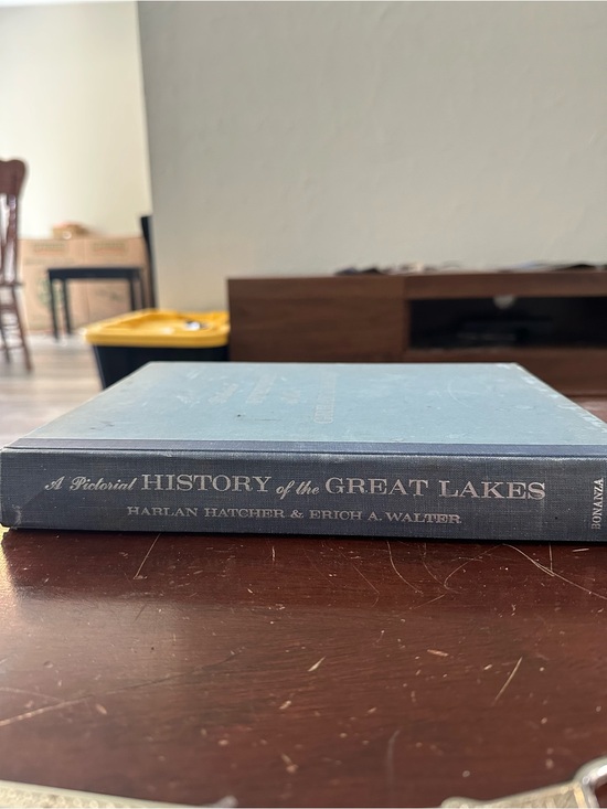 Vintage | Accents | Vintage Blue Great Lakes Coffee Table Book | Poshmark